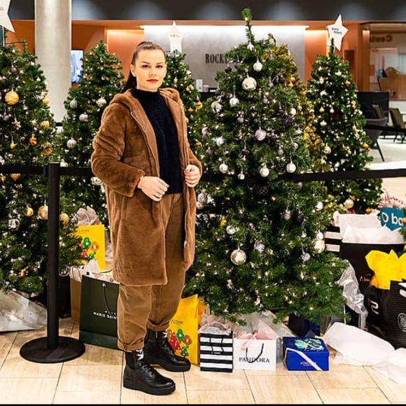 Zara | Jackets & Coats | Nwt Zara Mink Faux Fur Coat | Poshmark